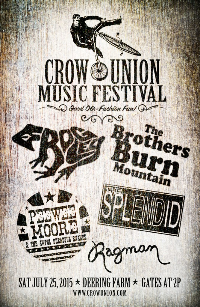 Lineup 2015 - Crow Union Music Festival - Crow Union Music Festival